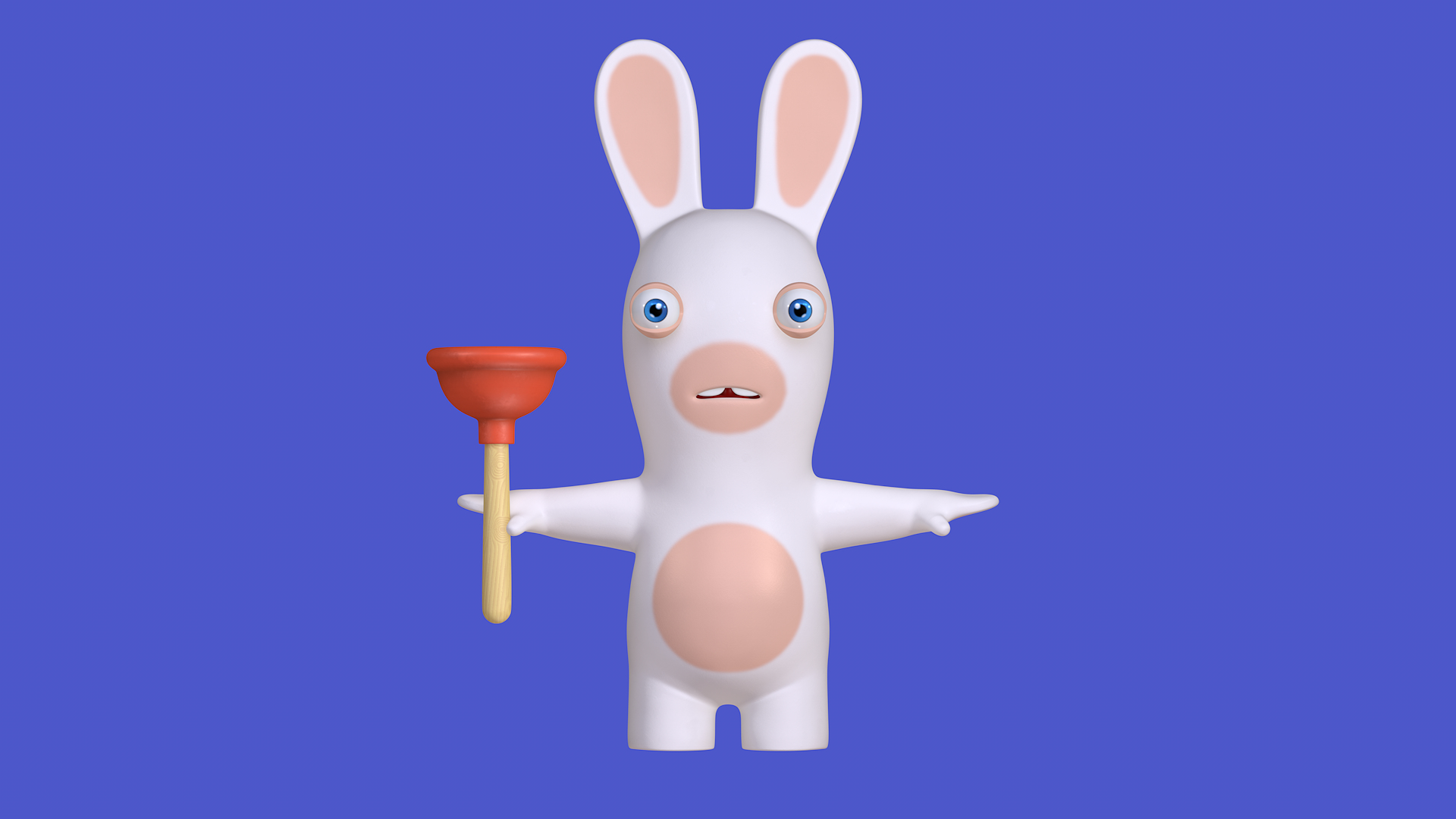 Classic Rabbids Character 8k Model - TurboSquid 1758833