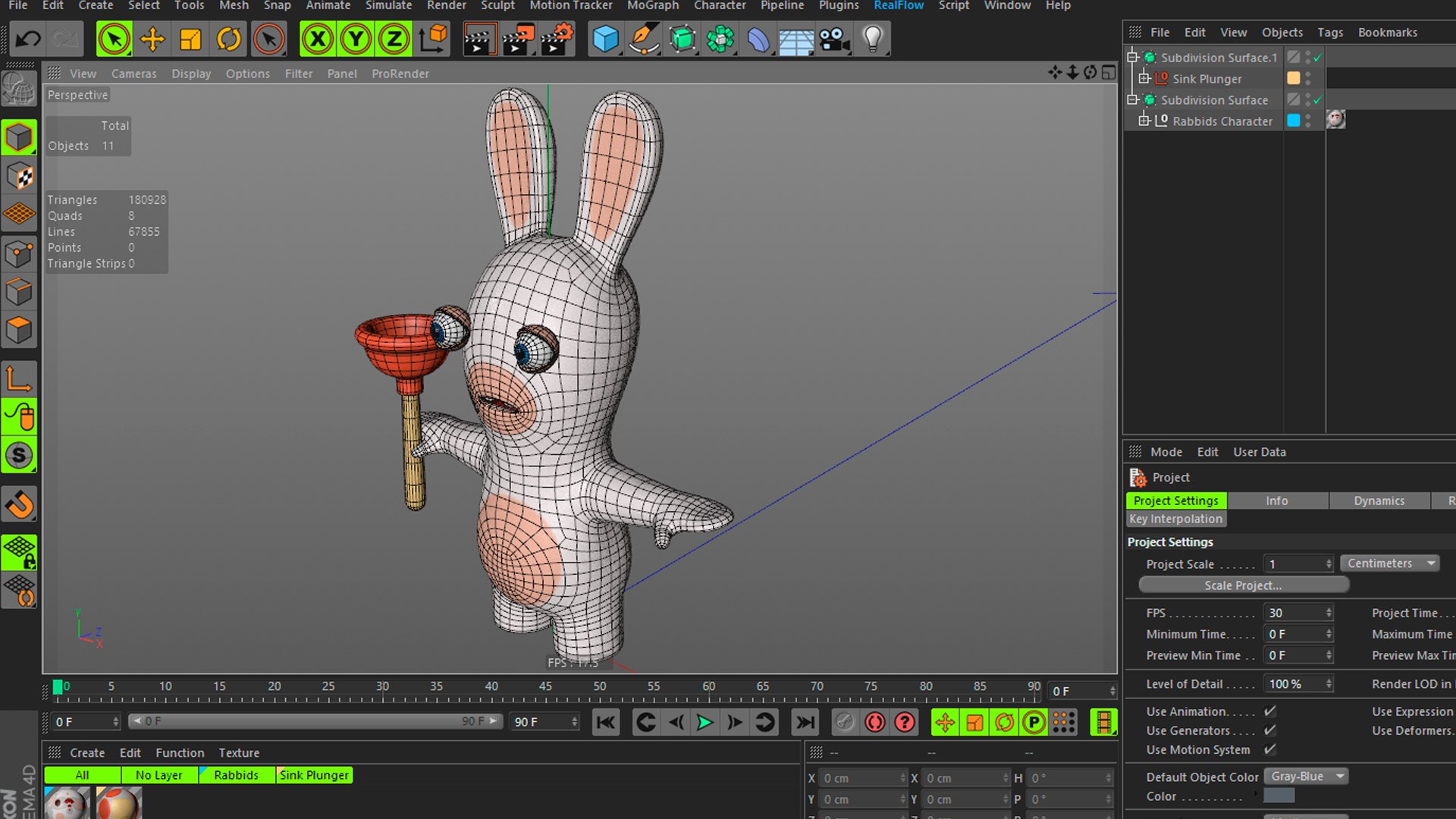 Classic Rabbids Character 8k model - TurboSquid 1758833
