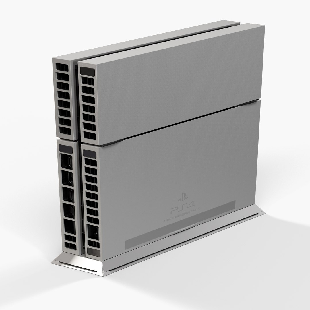 3d model sony playstation 4 stand