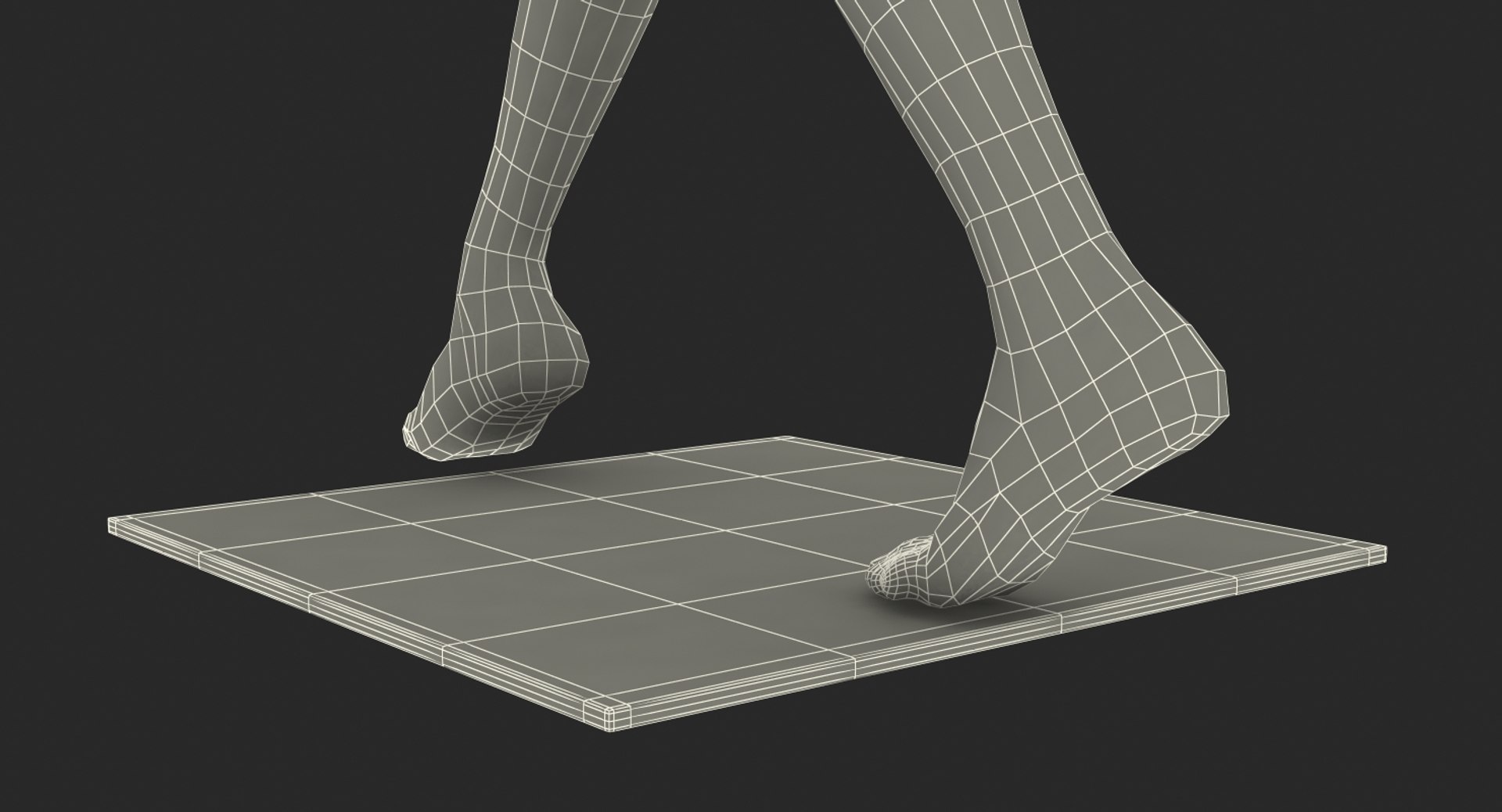 3D female mannequin walking pose model - TurboSquid 1415776