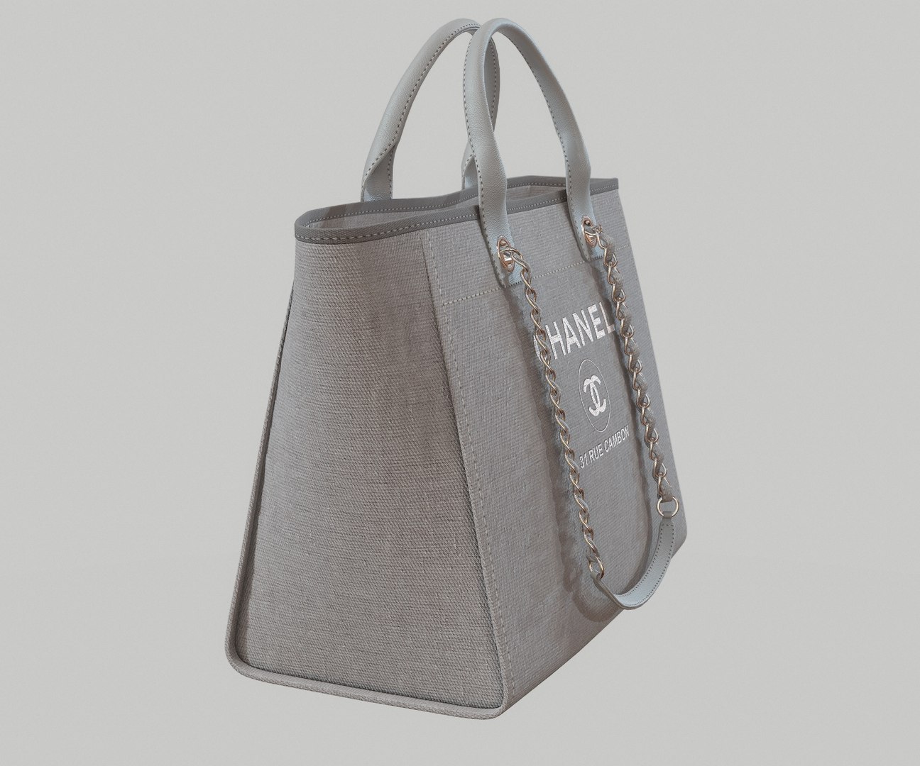 3D model chanel shoper bag - TurboSquid 1615073