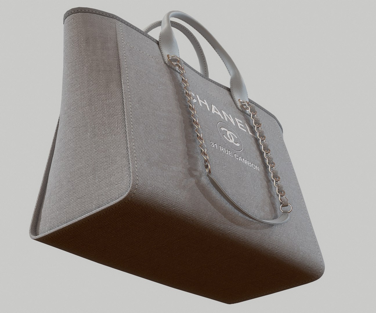 3D model chanel shoper bag - TurboSquid 1615073