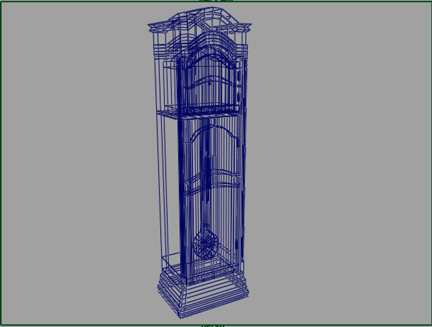 3d Grandfather Clock