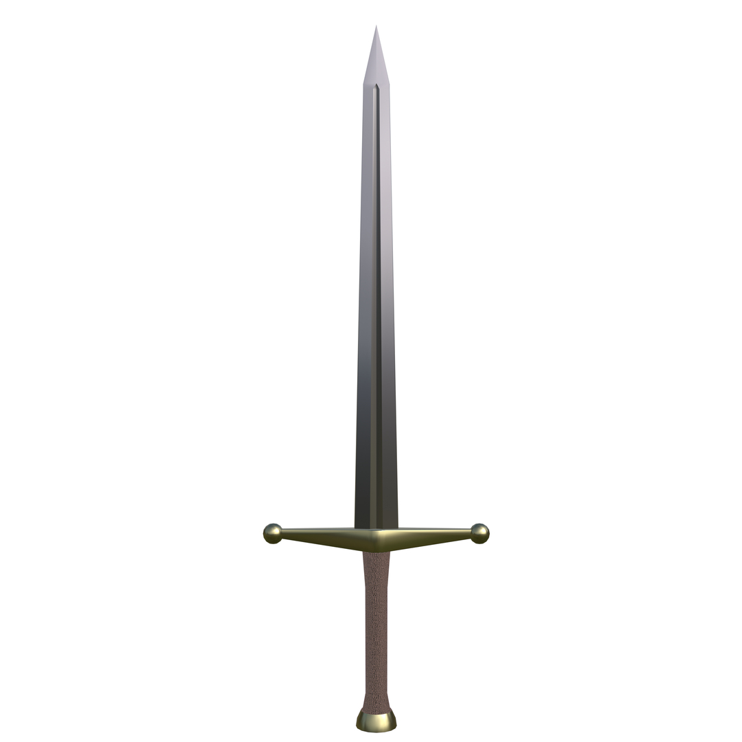 3D Claymore Sword - TurboSquid 2095851