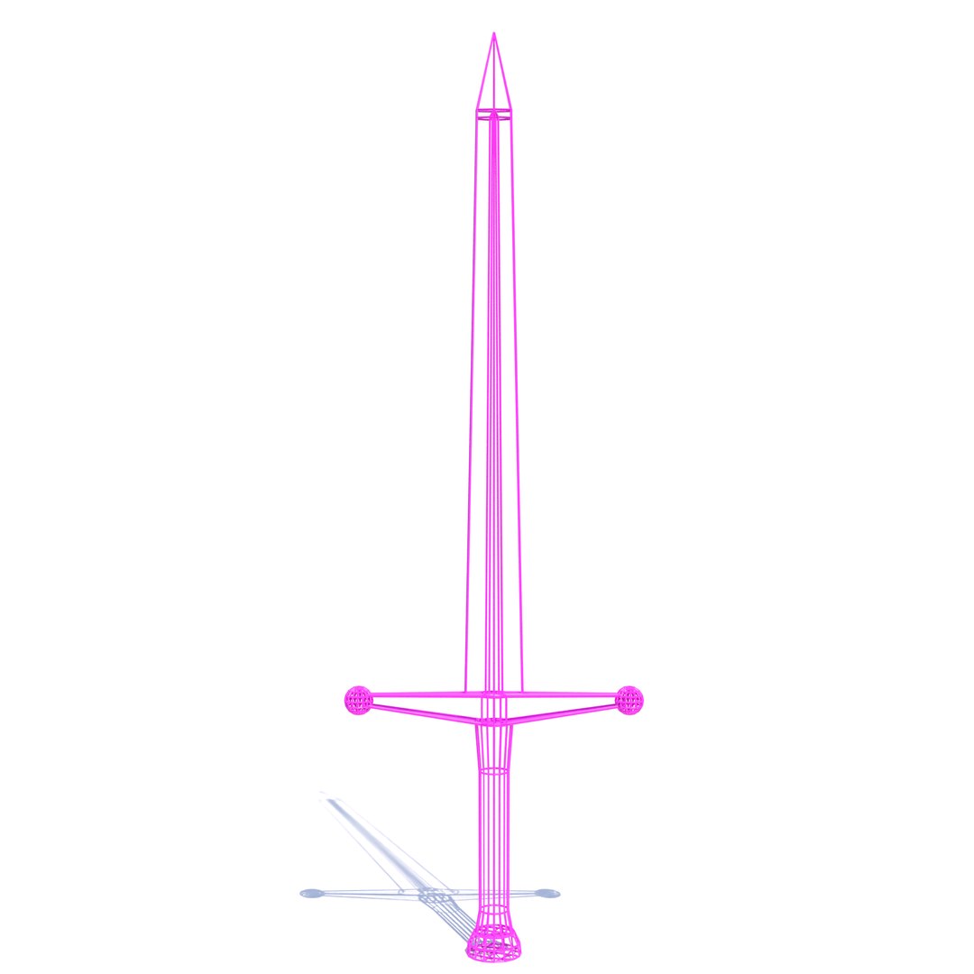 3D Claymore Sword - TurboSquid 2095851