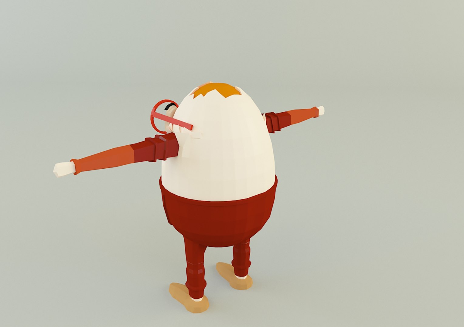 3D Model Egg Characters 3D Model - TurboSquid 2135971