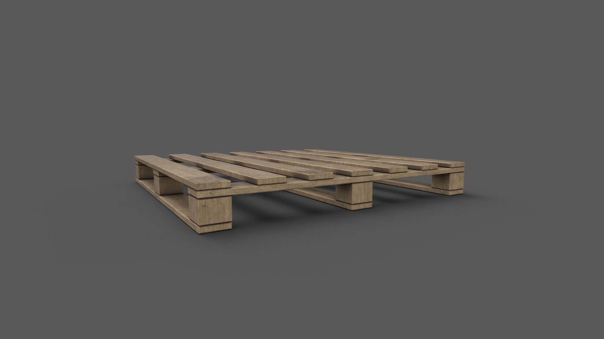 3D Pallet Model - TurboSquid 1624699
