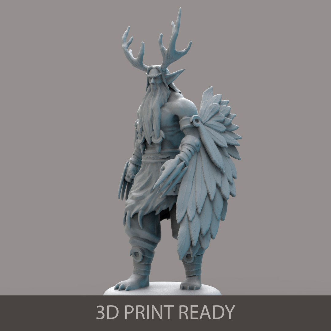 Malfurion Stormrage 3d Model