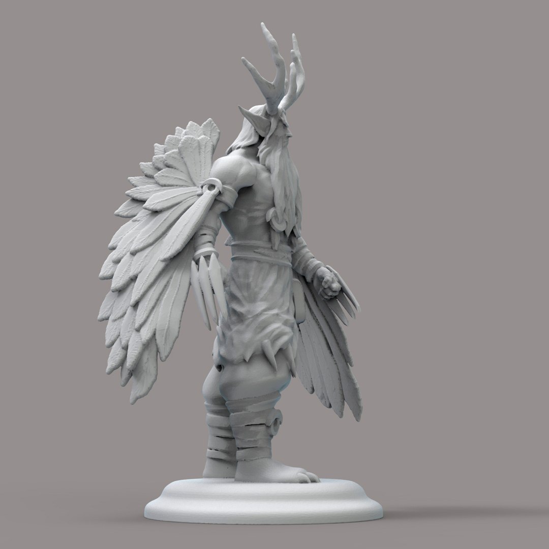Malfurion Stormrage 3d Model
