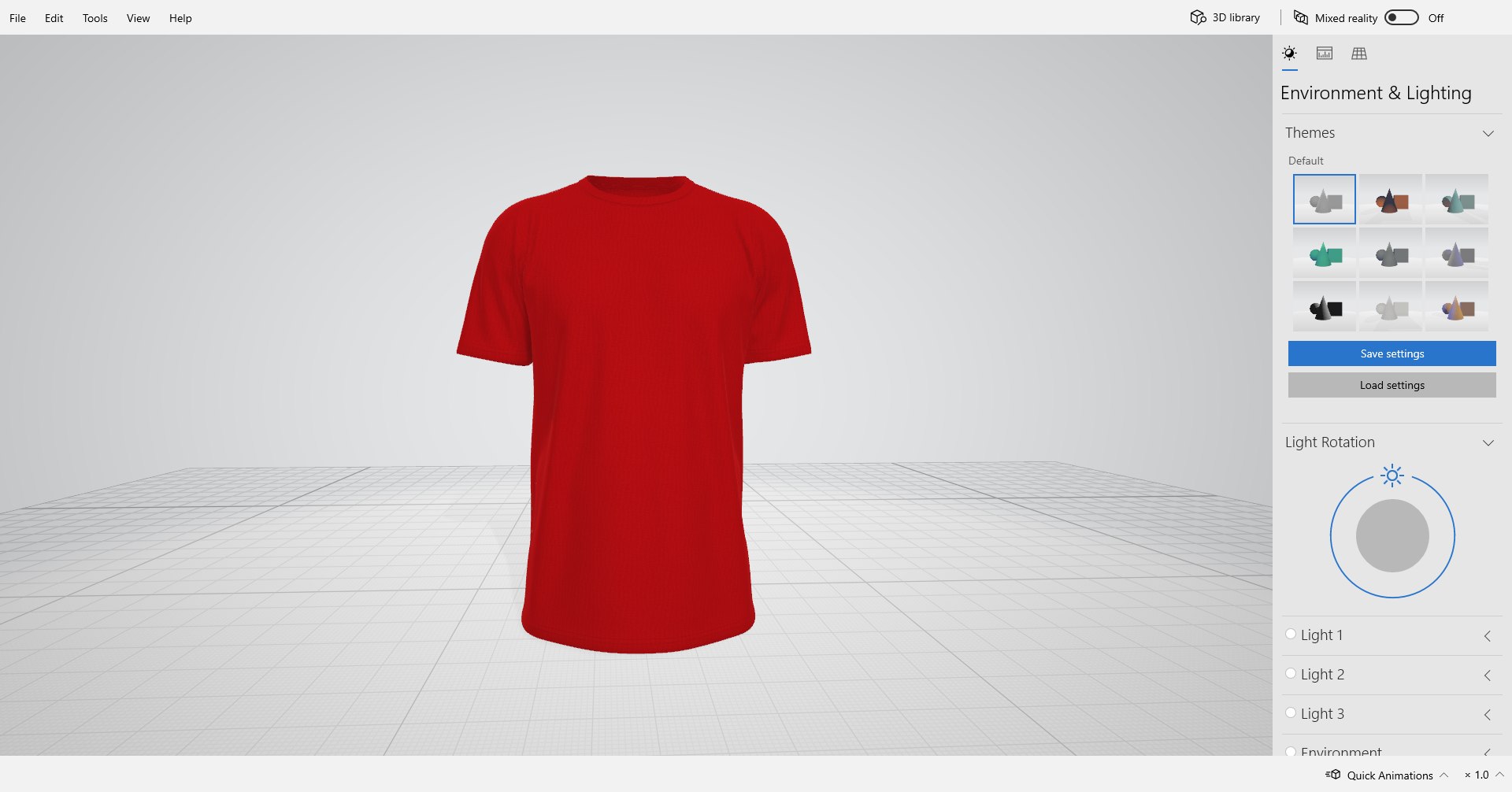 Men Regular Fit T-shirt 3D Model - TurboSquid 2088772