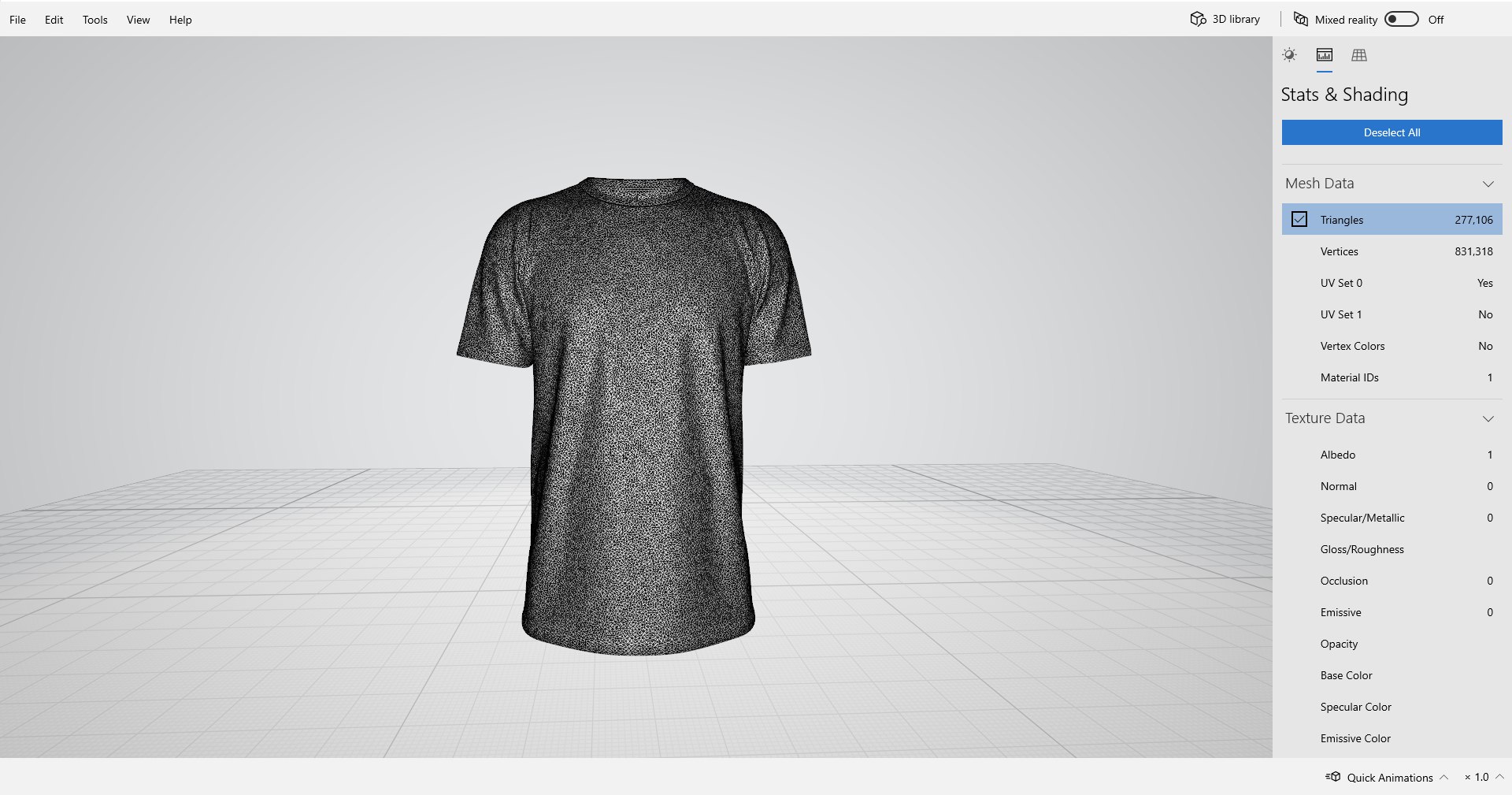 Men Regular Fit T-shirt 3D Model - TurboSquid 2088772