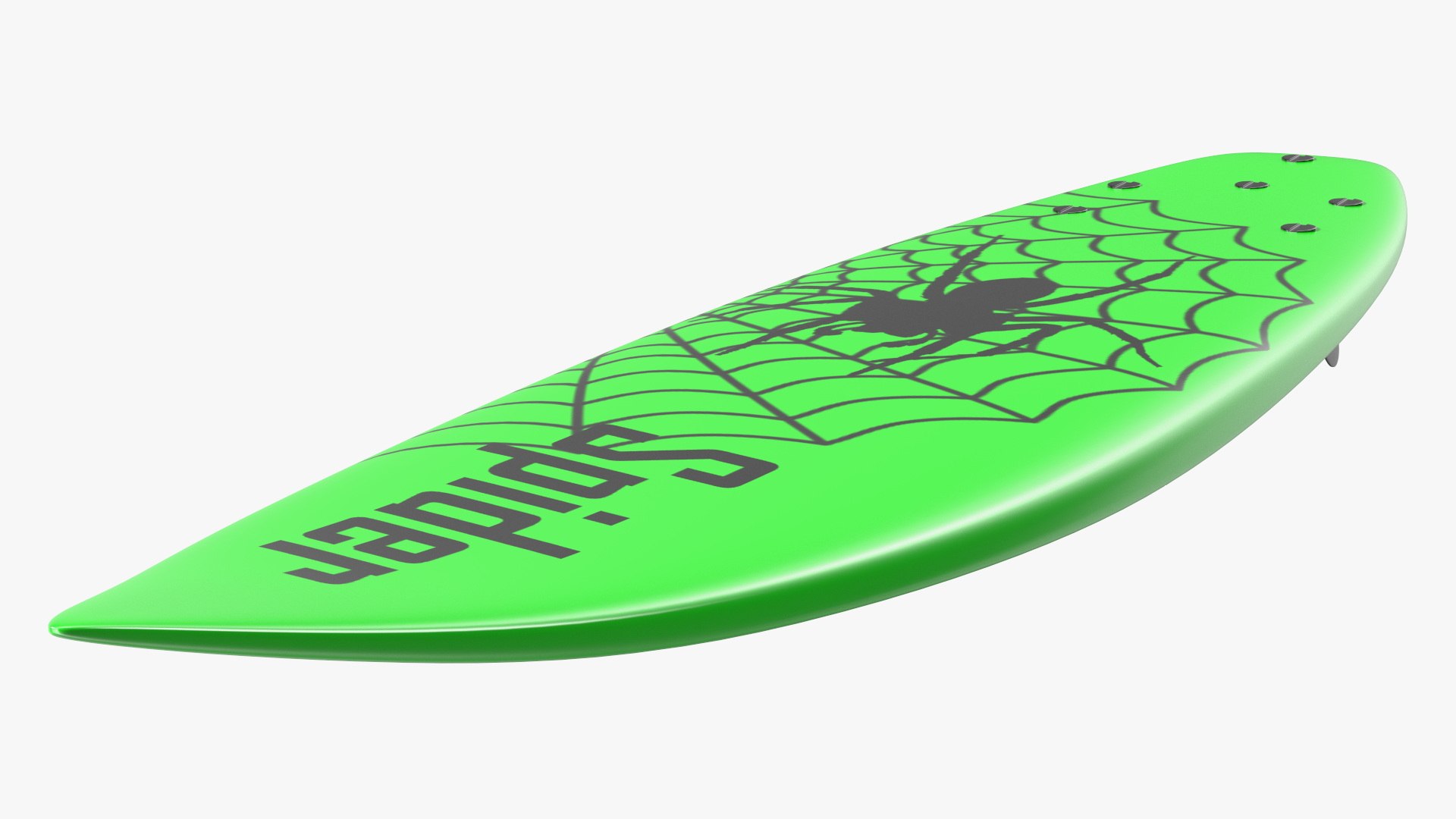 Surfboard With Spider Design 3D Model - TurboSquid 2383069