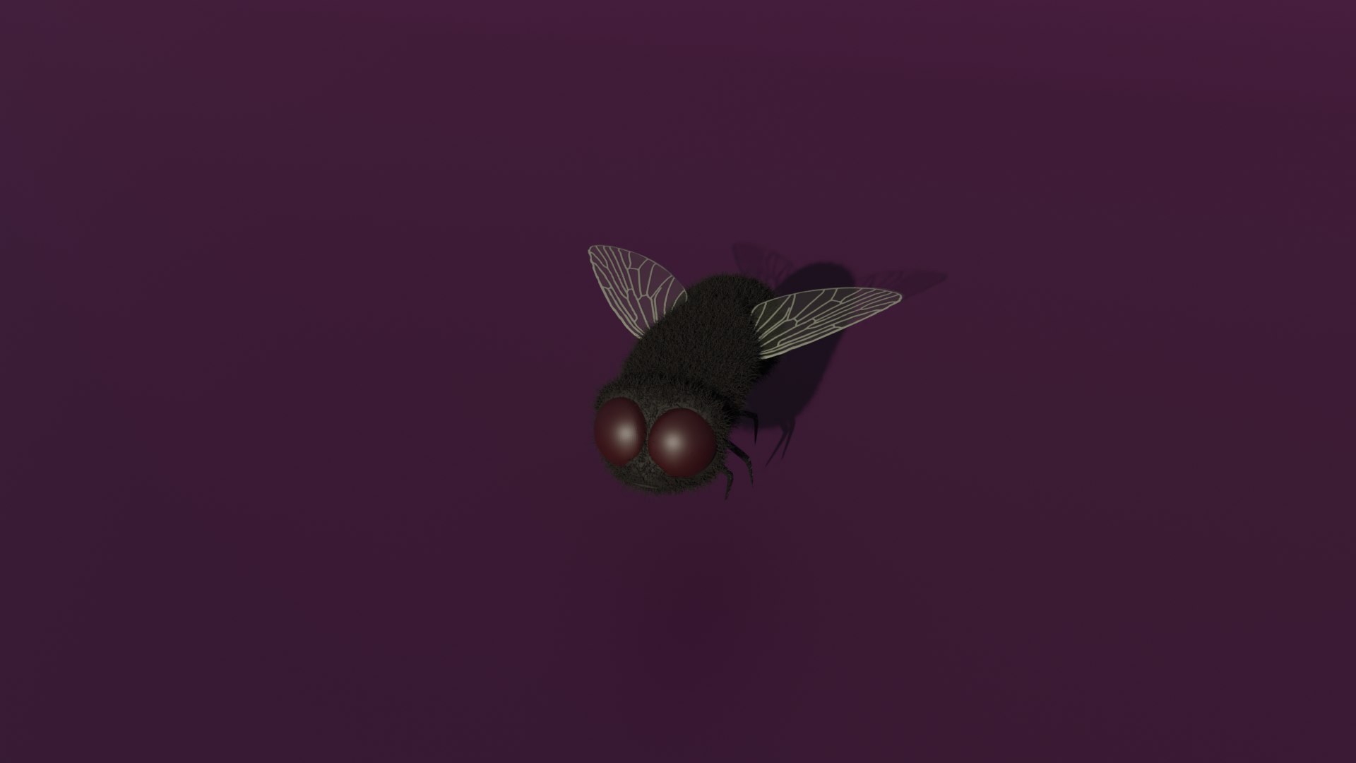 3D A Rigged Fly - TurboSquid 1783159