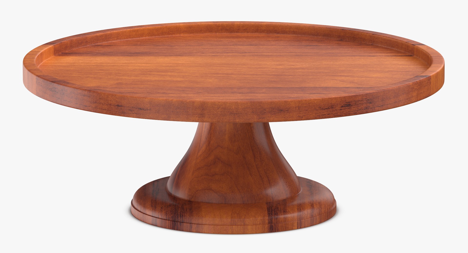 3D Wooden Cake Pie Stands - TurboSquid 1396550