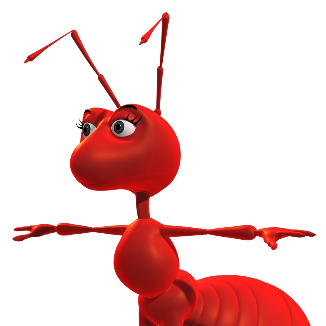 Ant Cartoon Toon 3D Model - TurboSquid 1266362