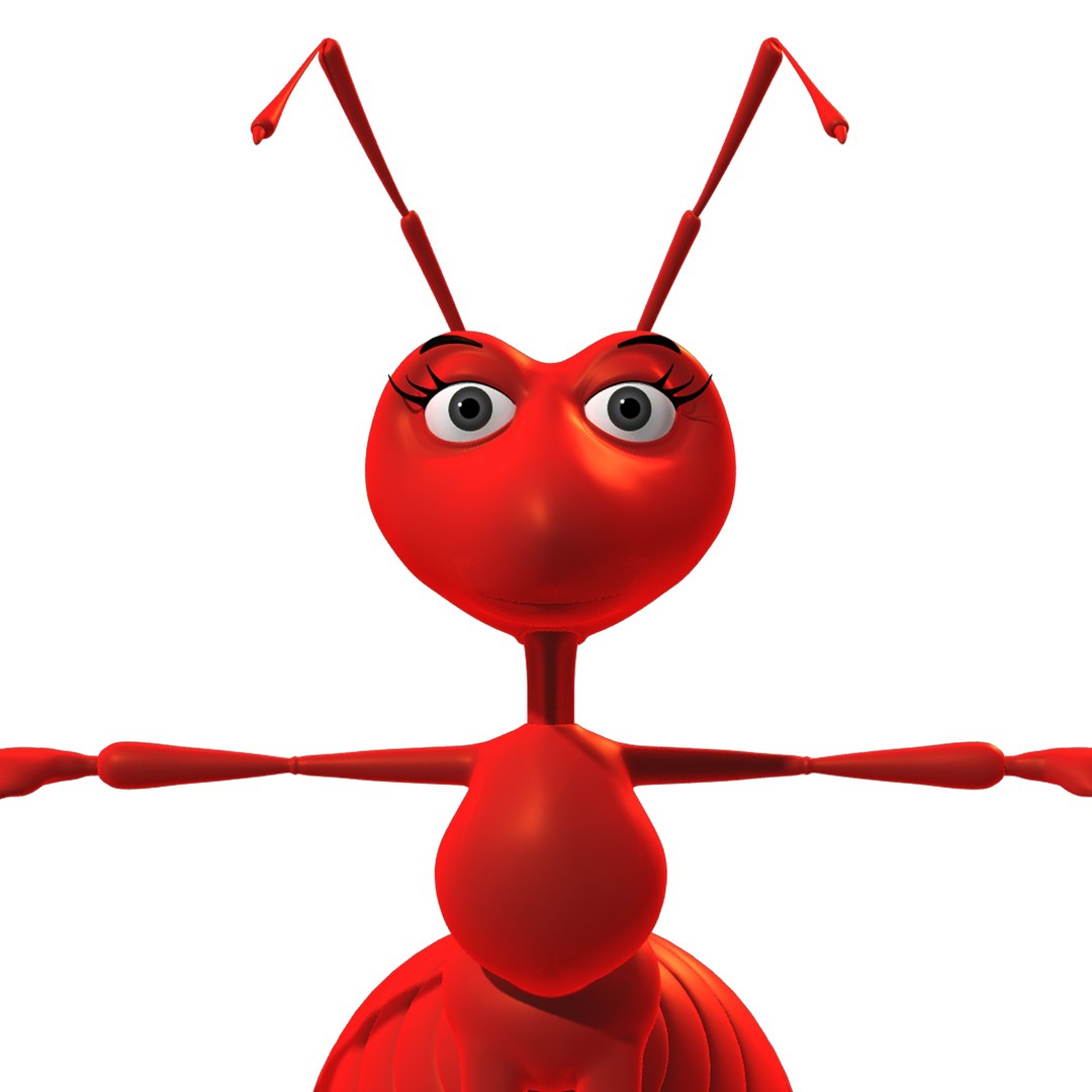 Ant Cartoon Toon 3D Model - TurboSquid 1266362