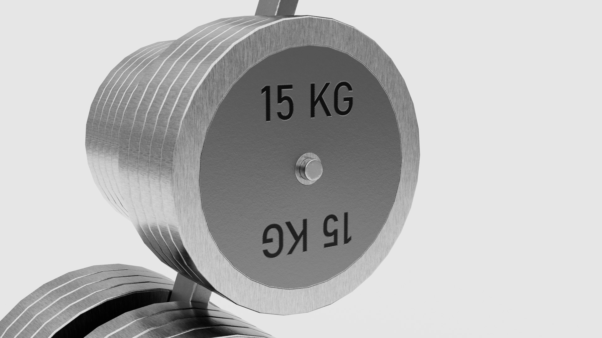 3D Plate Weights Set - TurboSquid 2321671