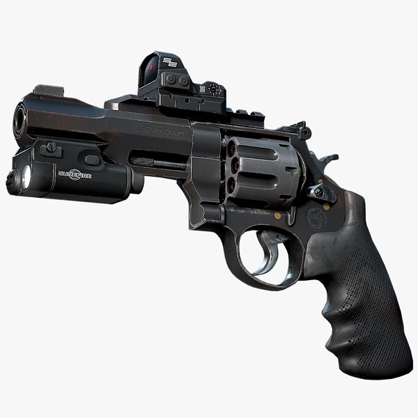 Revolver Blender Models for Download | TurboSquid