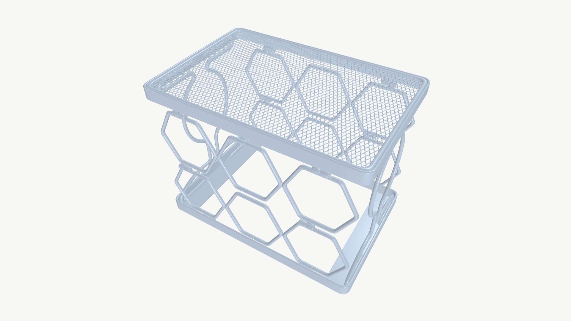 3D Steel Rack - TurboSquid 2295605