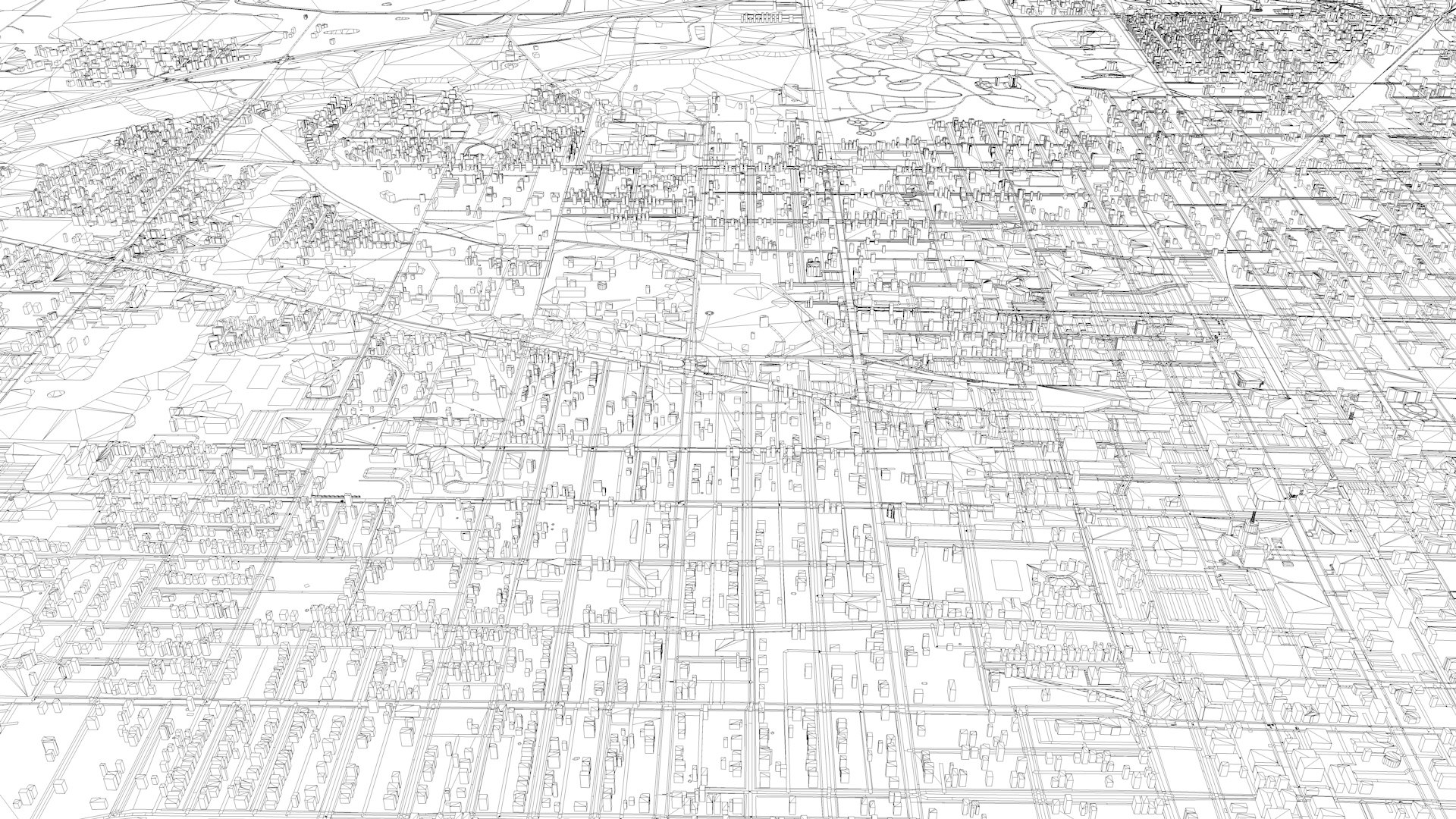 3D Springfield City Buildings Model - TurboSquid 1532151