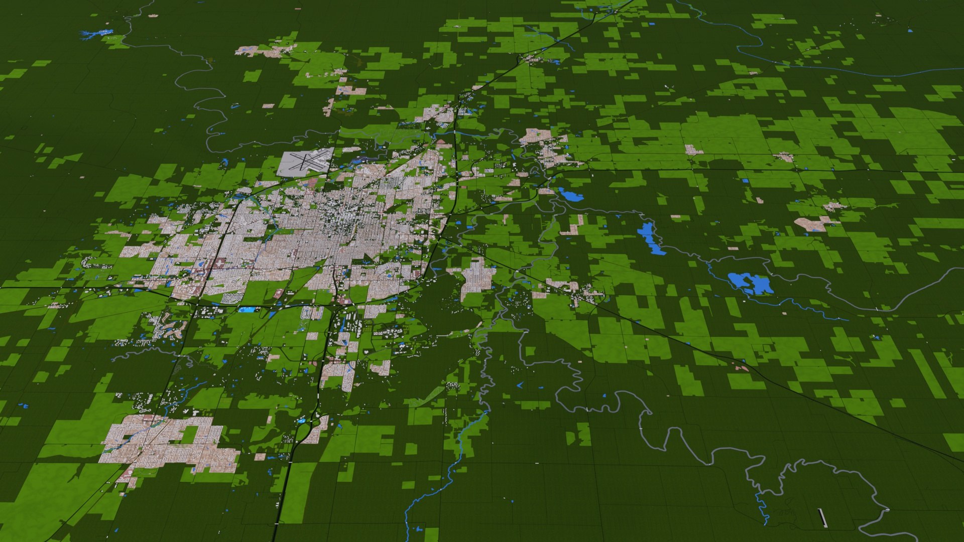 3D Springfield City Buildings Model - TurboSquid 1532151