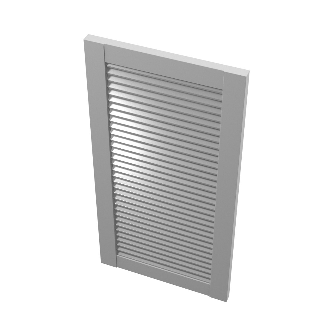 3D louver window model - TurboSquid 1396991