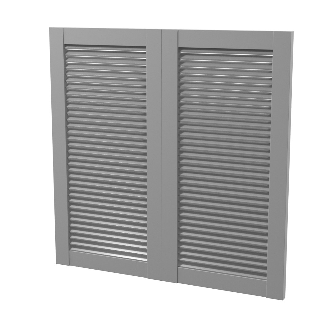 3D louver window model - TurboSquid 1396991