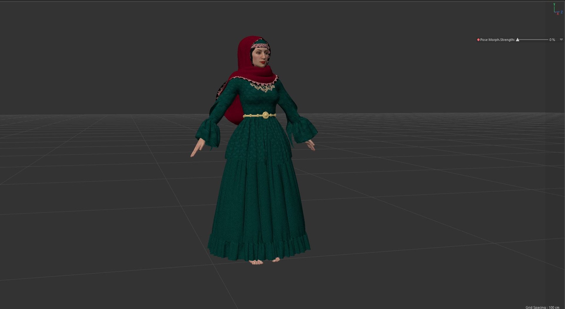 HISTORY CHARACTER NATAVAN XURSHUDBANU 3D Model - TurboSquid 2173006