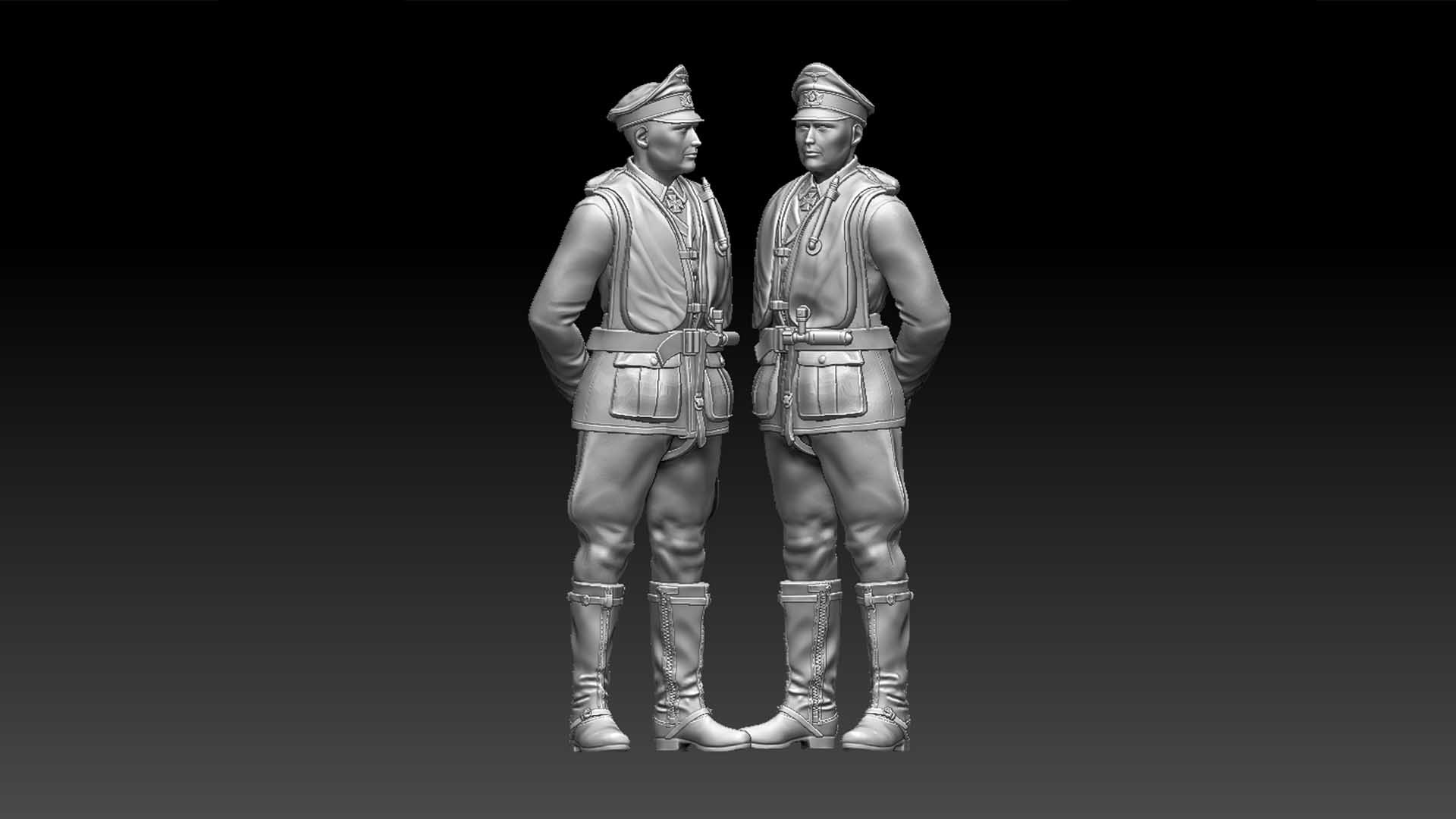 GERMAN OFFICER 3D Model - TurboSquid 2121525