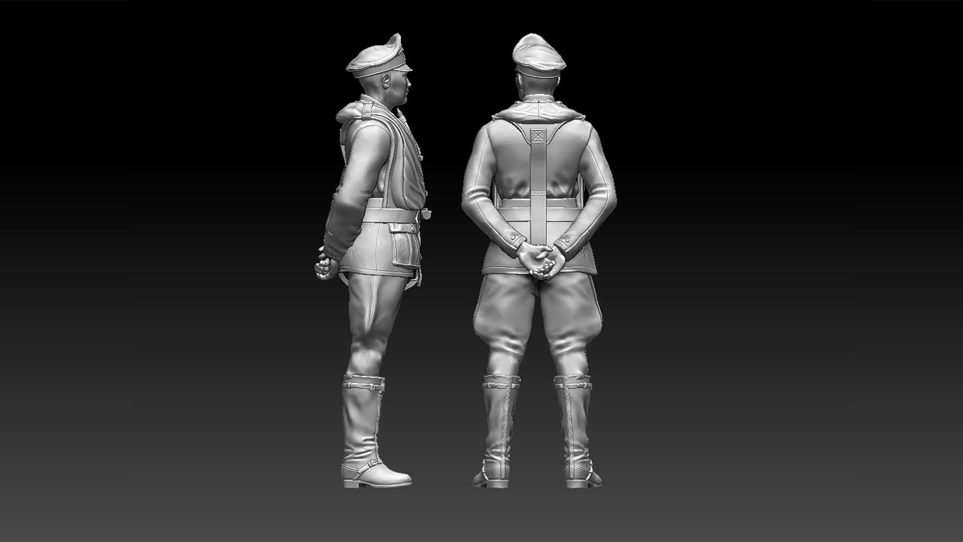 GERMAN OFFICER 3D Model - TurboSquid 2121525
