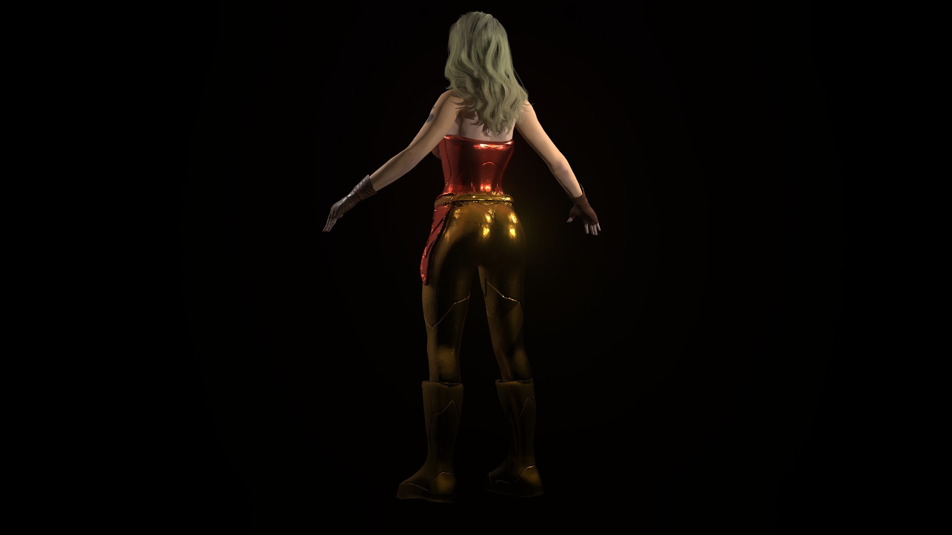 3D ThunderCats Cheetara Model - TurboSquid 1856788