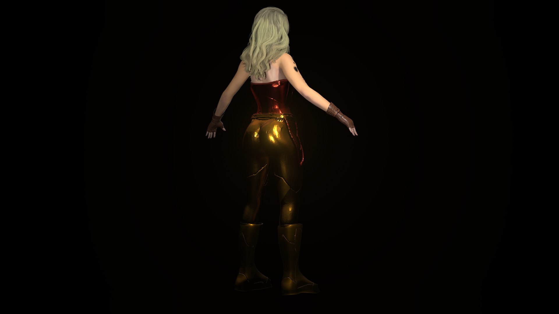 3D ThunderCats Cheetara Model - TurboSquid 1856788