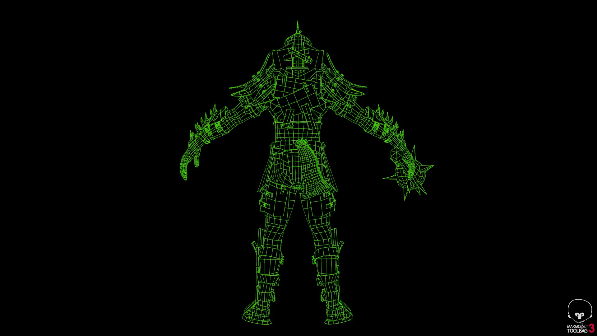 3D Model Character Destroyer - TurboSquid 1296183