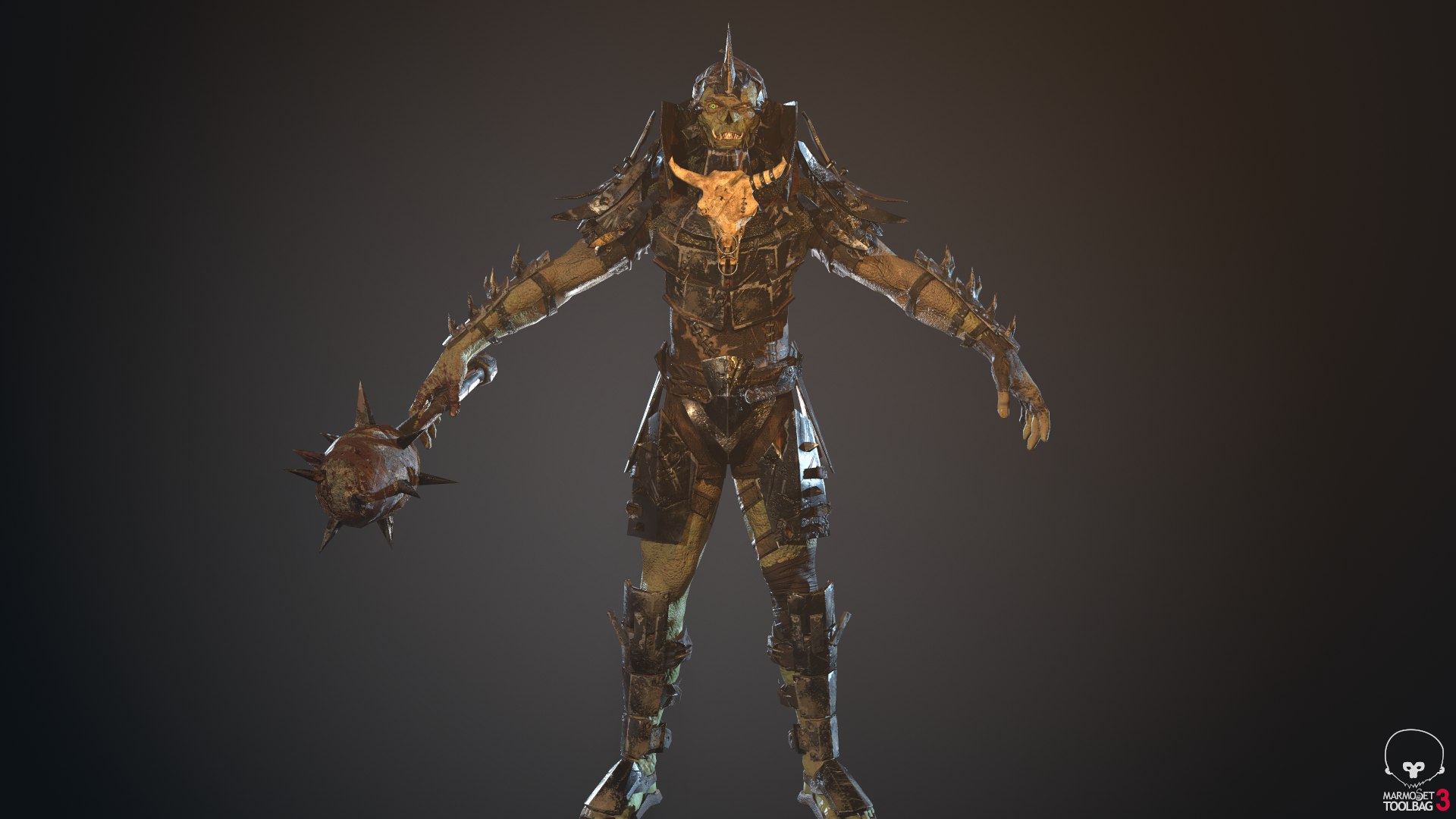 3D Model Character Destroyer - TurboSquid 1296183