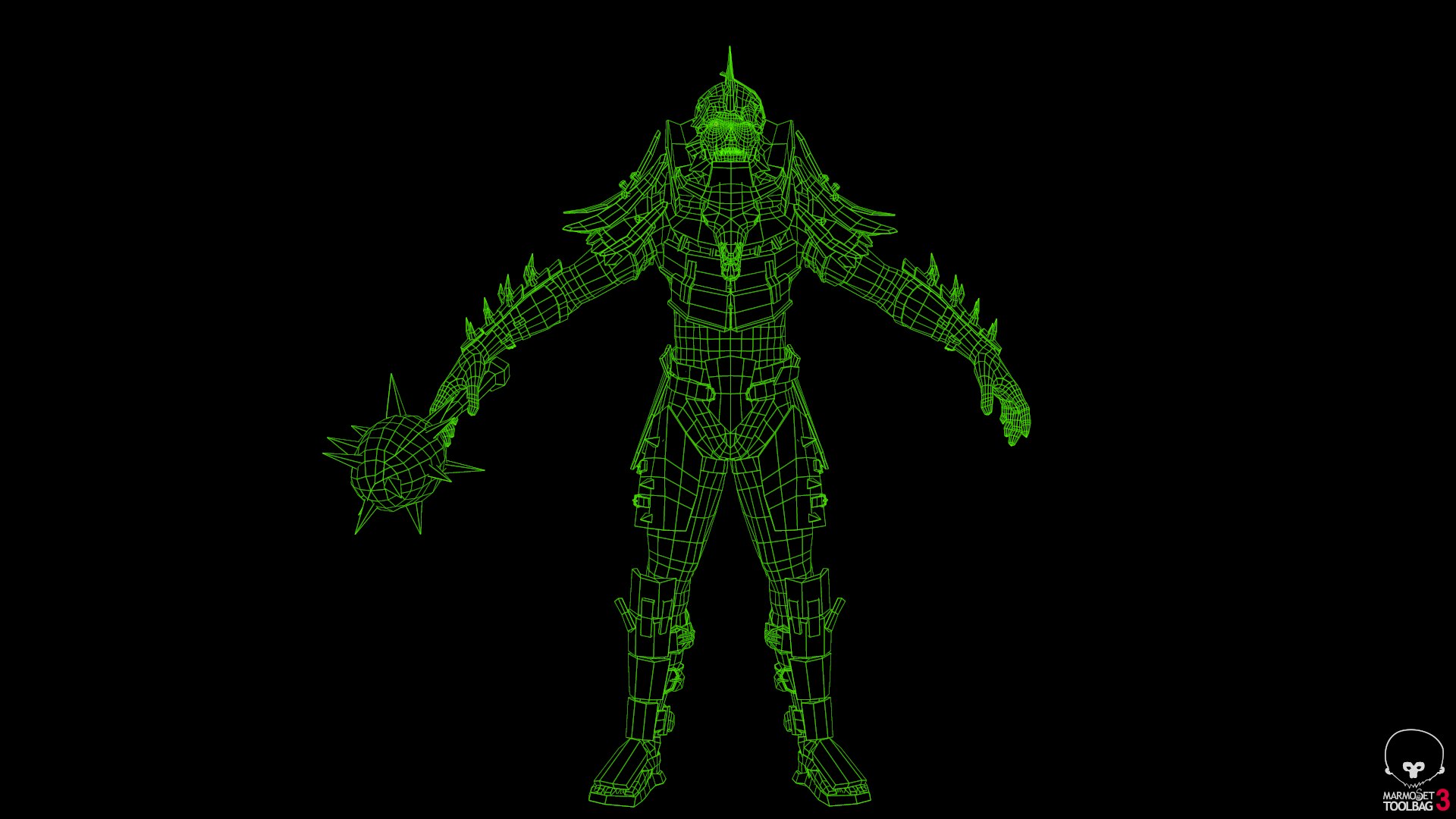 3D Model Character Destroyer - TurboSquid 1296183