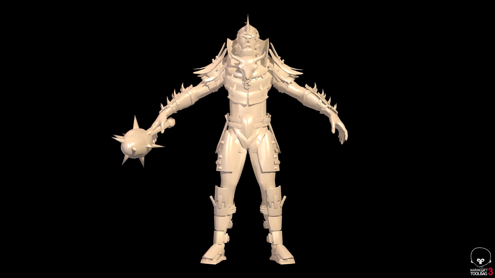 3D Model Character Destroyer - TurboSquid 1296183