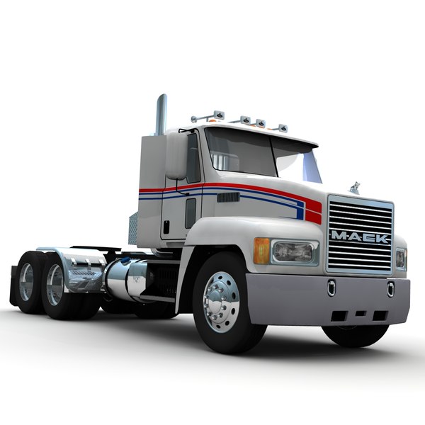 3d mack ch daycab model