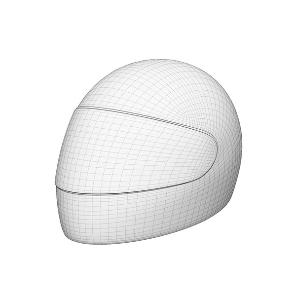3d integral motorcycle helmet