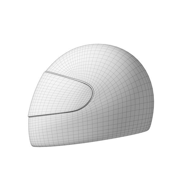 3d integral motorcycle helmet