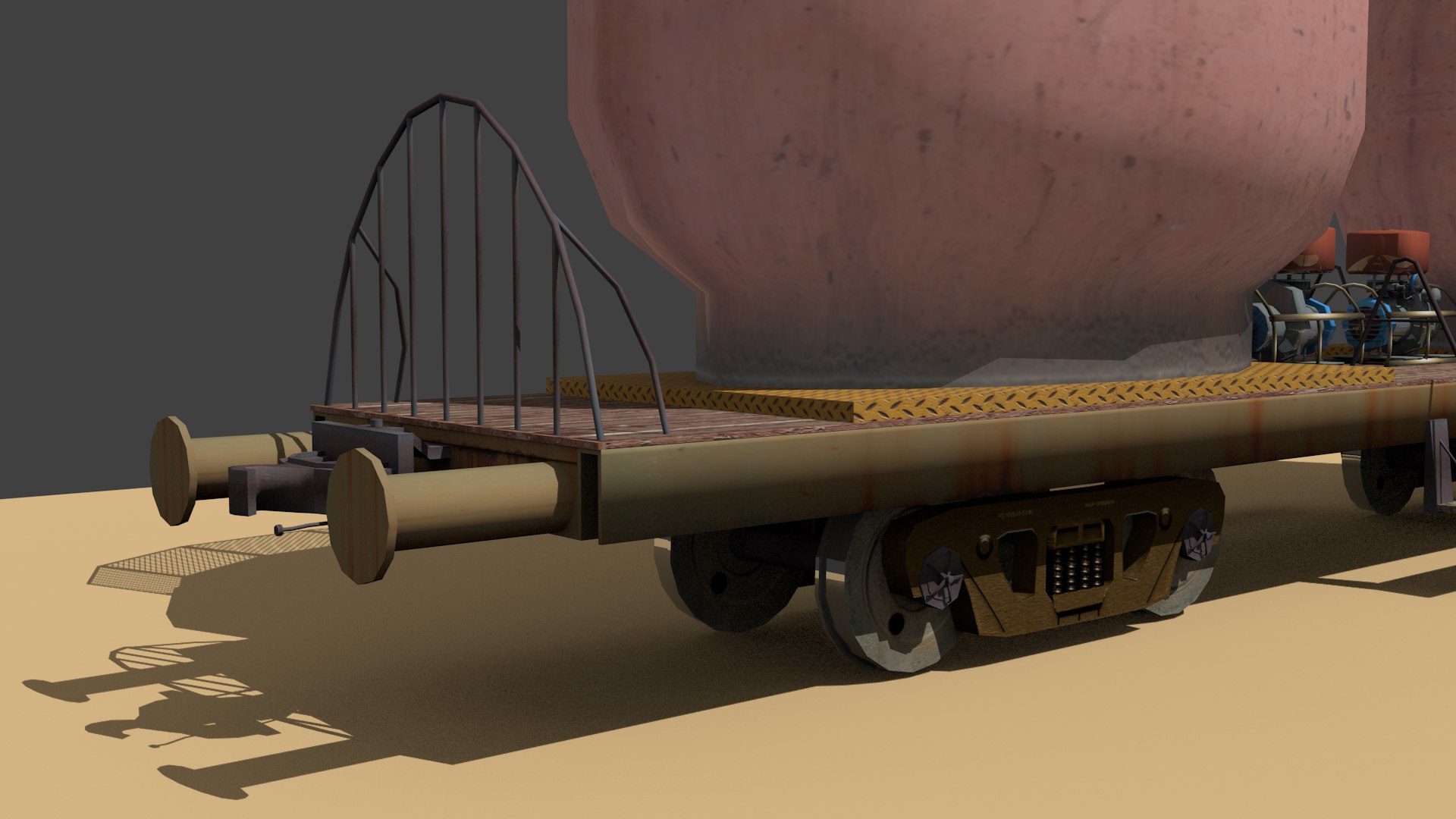 train wagon 3d model