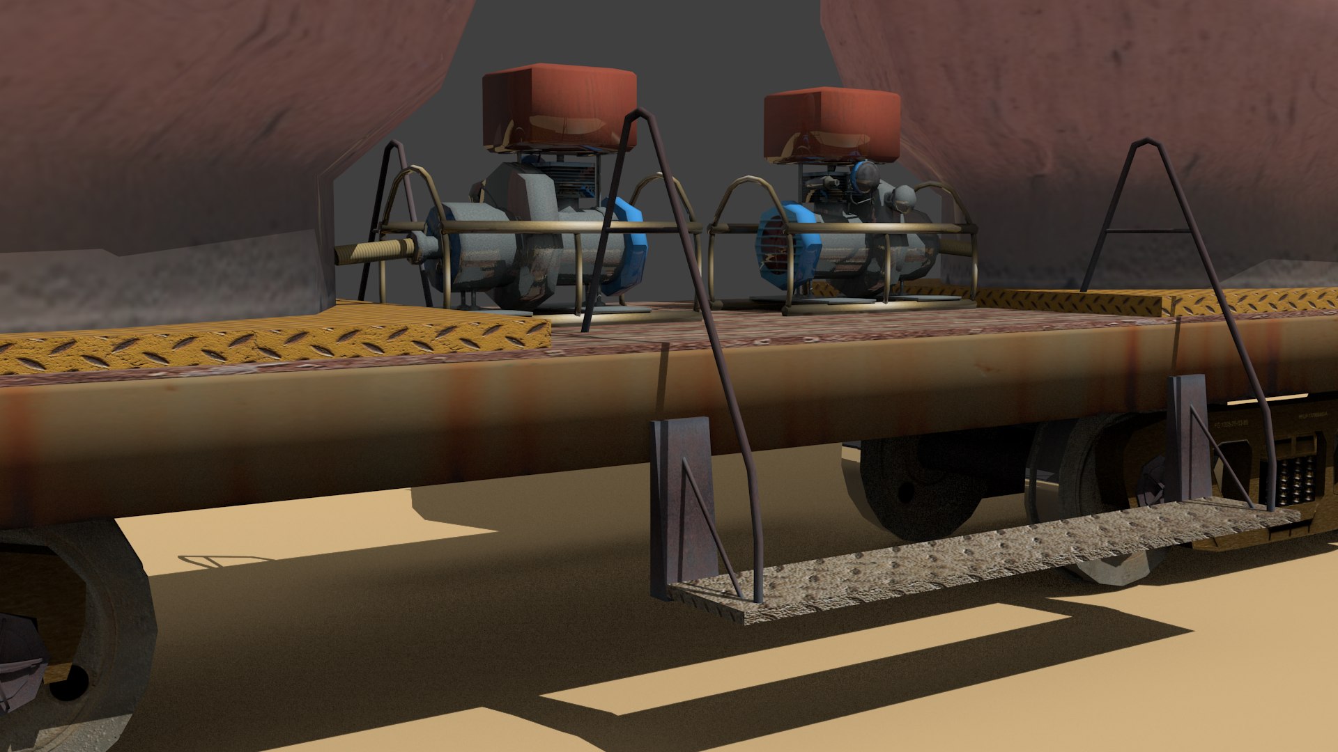 train wagon 3d model