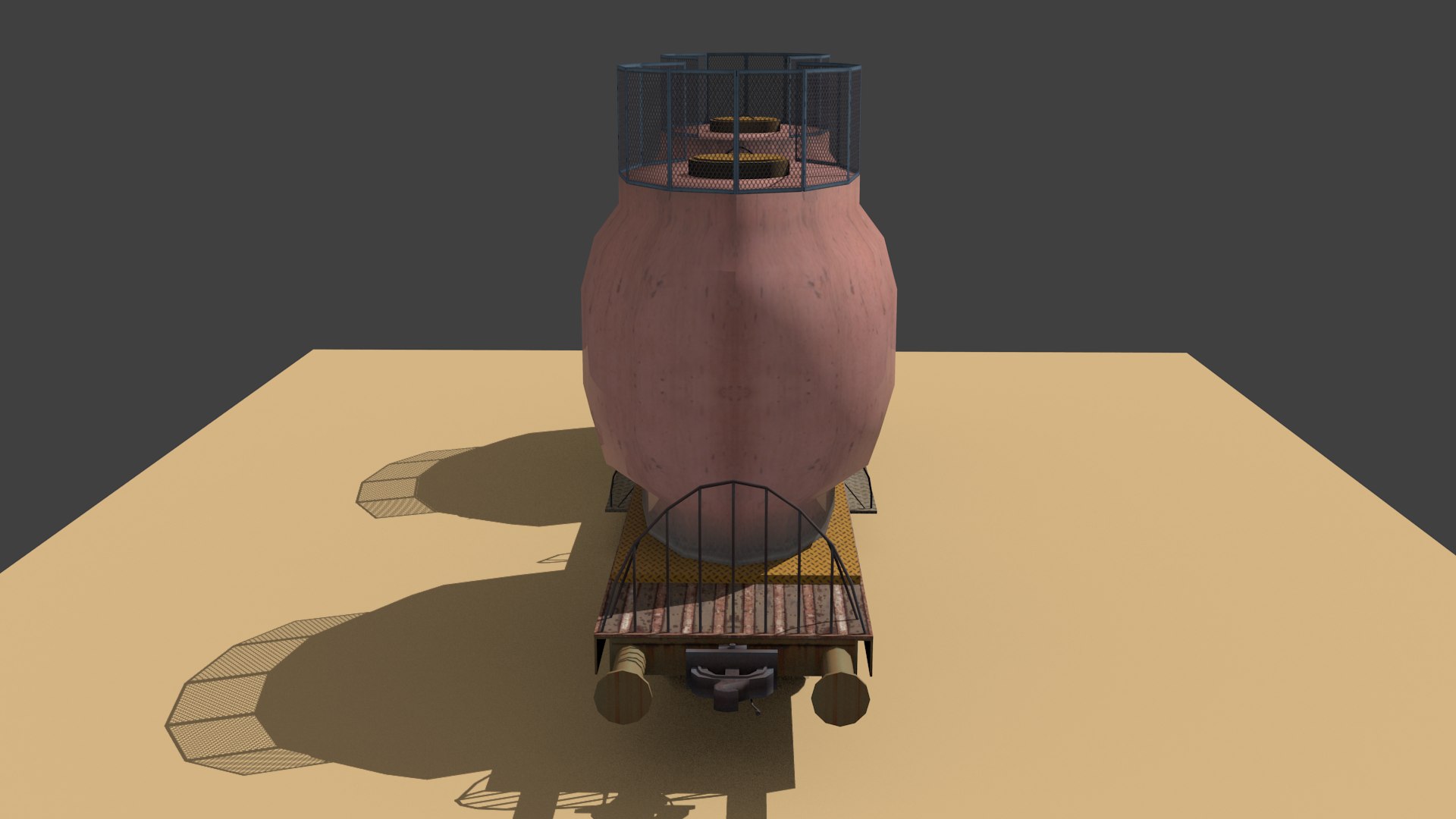 train wagon 3d model
