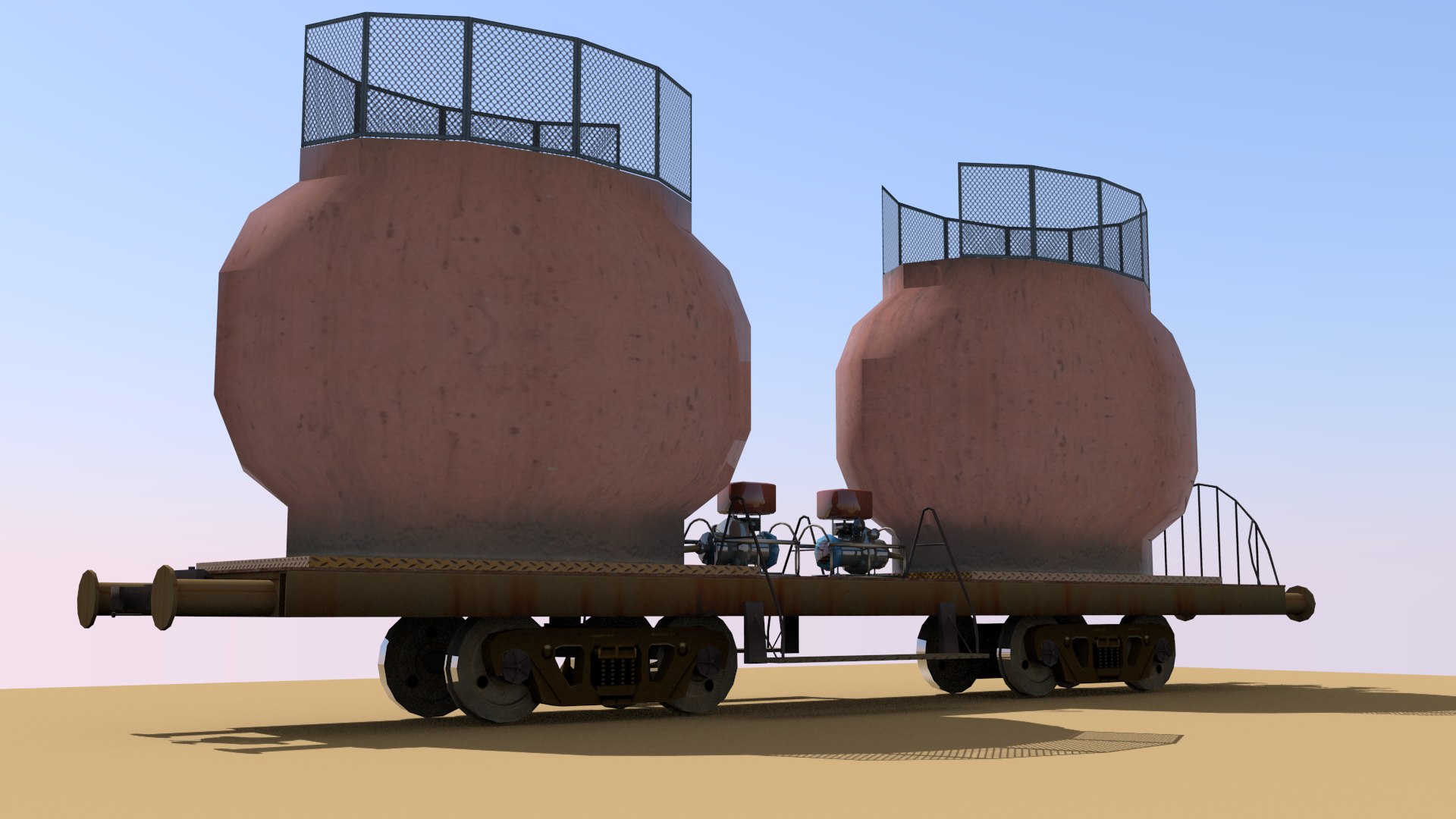 train wagon 3d model