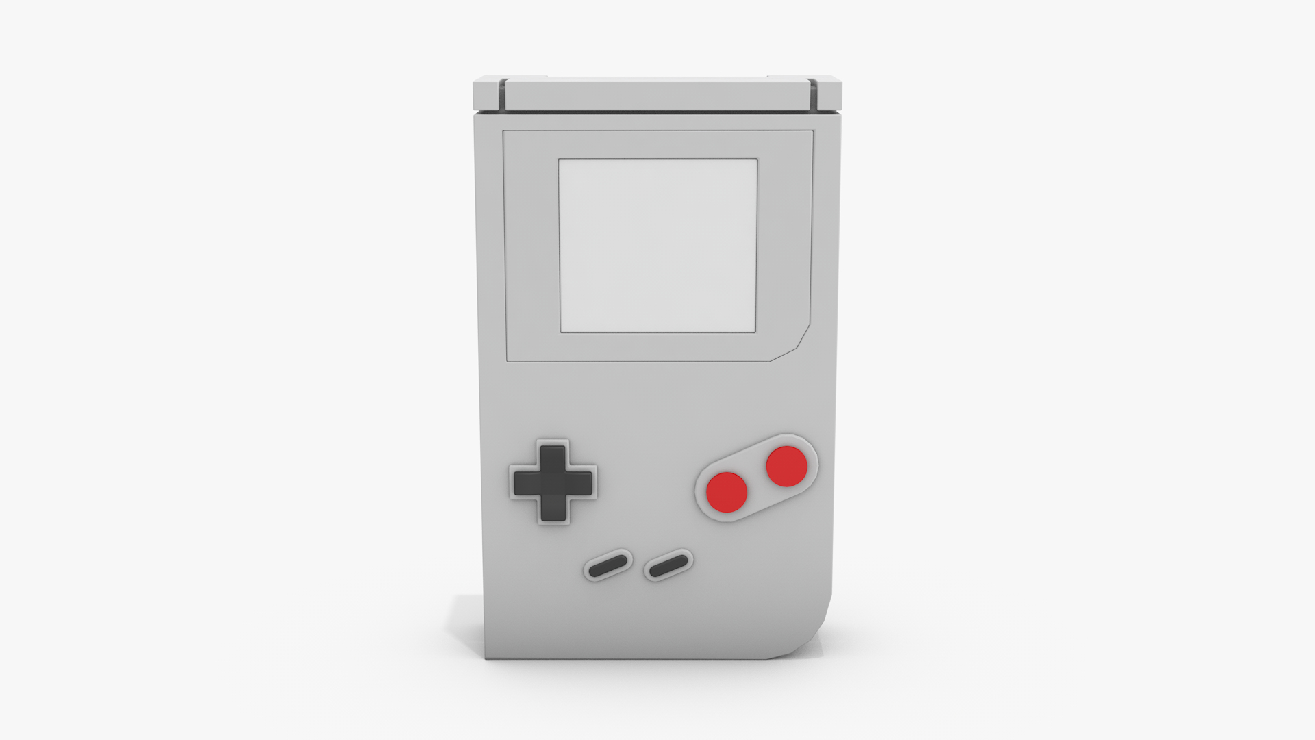 Portable 8bit Console 3D - TurboSquid 1441924
