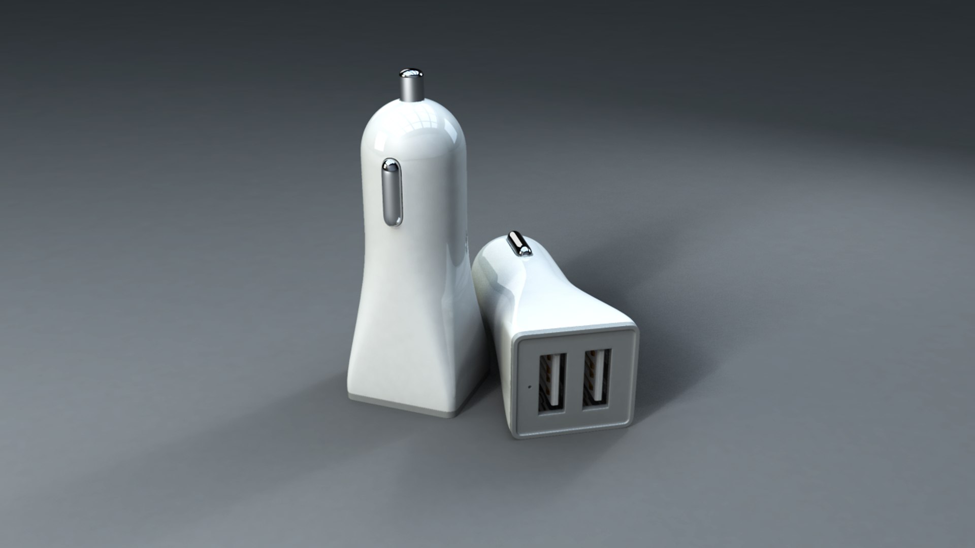 Usb Adapter Car 3D Model - TurboSquid 1328815