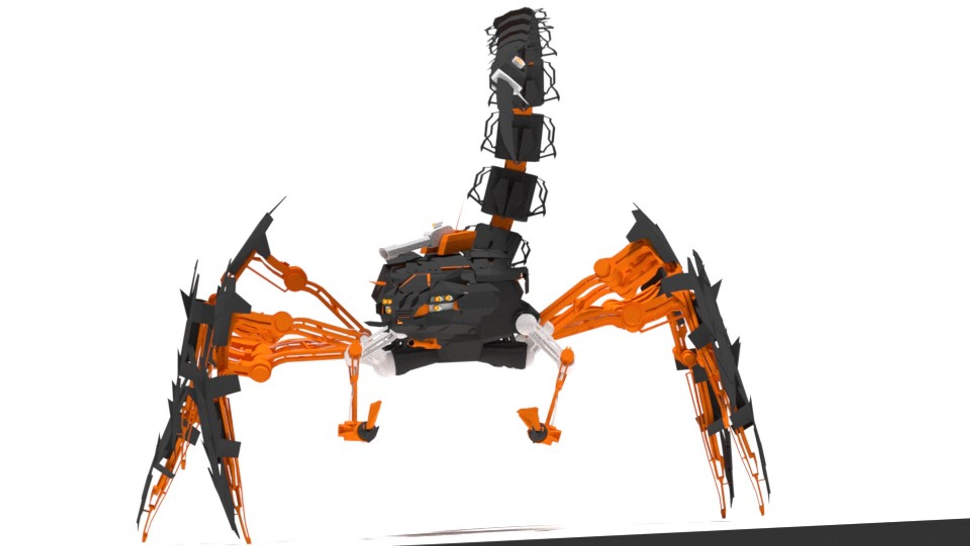 3D Robot Scorpion - TurboSquid 1331990