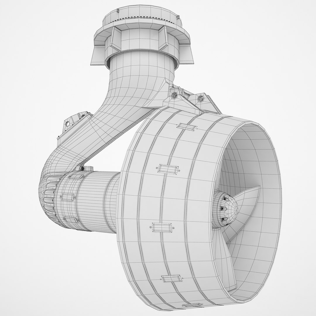 Abb Azipod Cz 3D Model - TurboSquid 1567005