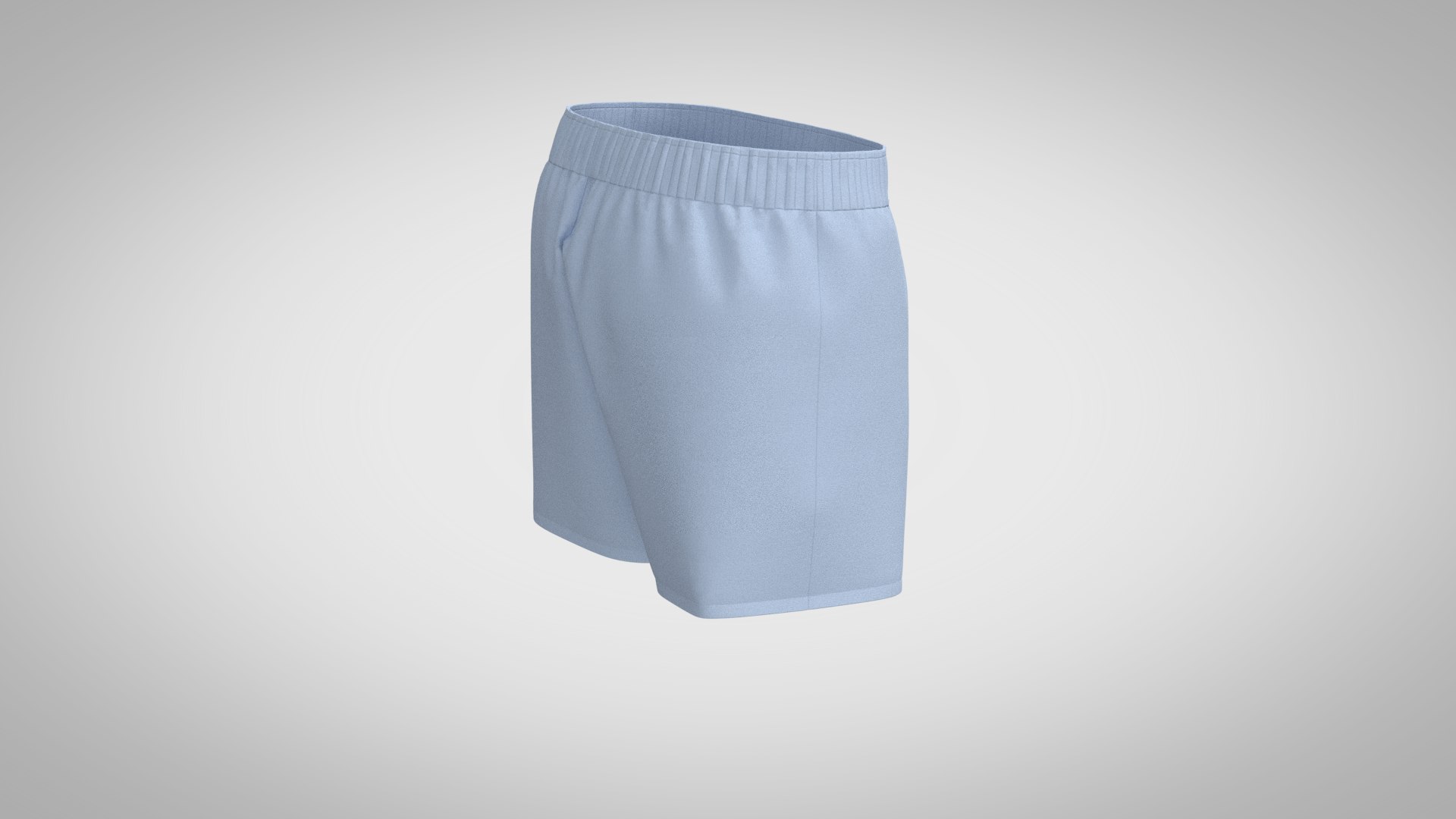 3D Woven Boxer Shorts Model - TurboSquid 1853444