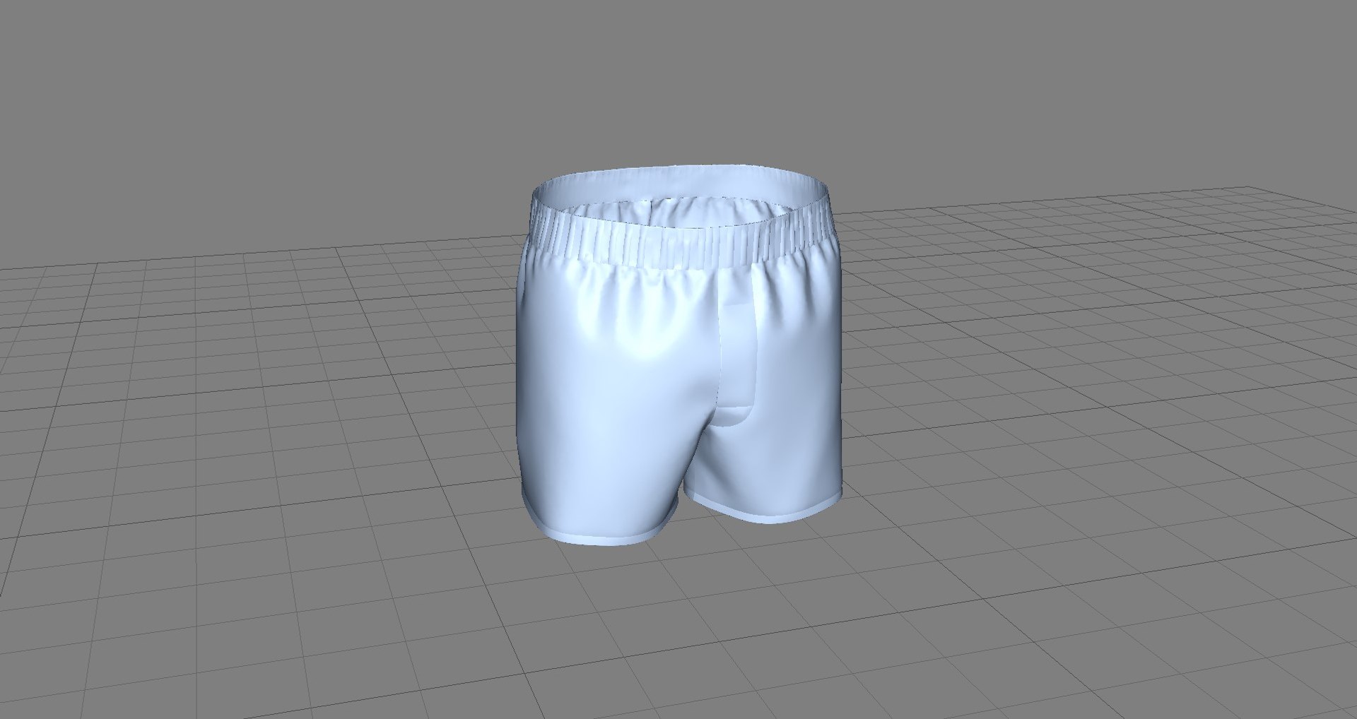 3D Woven Boxer Shorts Model - TurboSquid 1853444