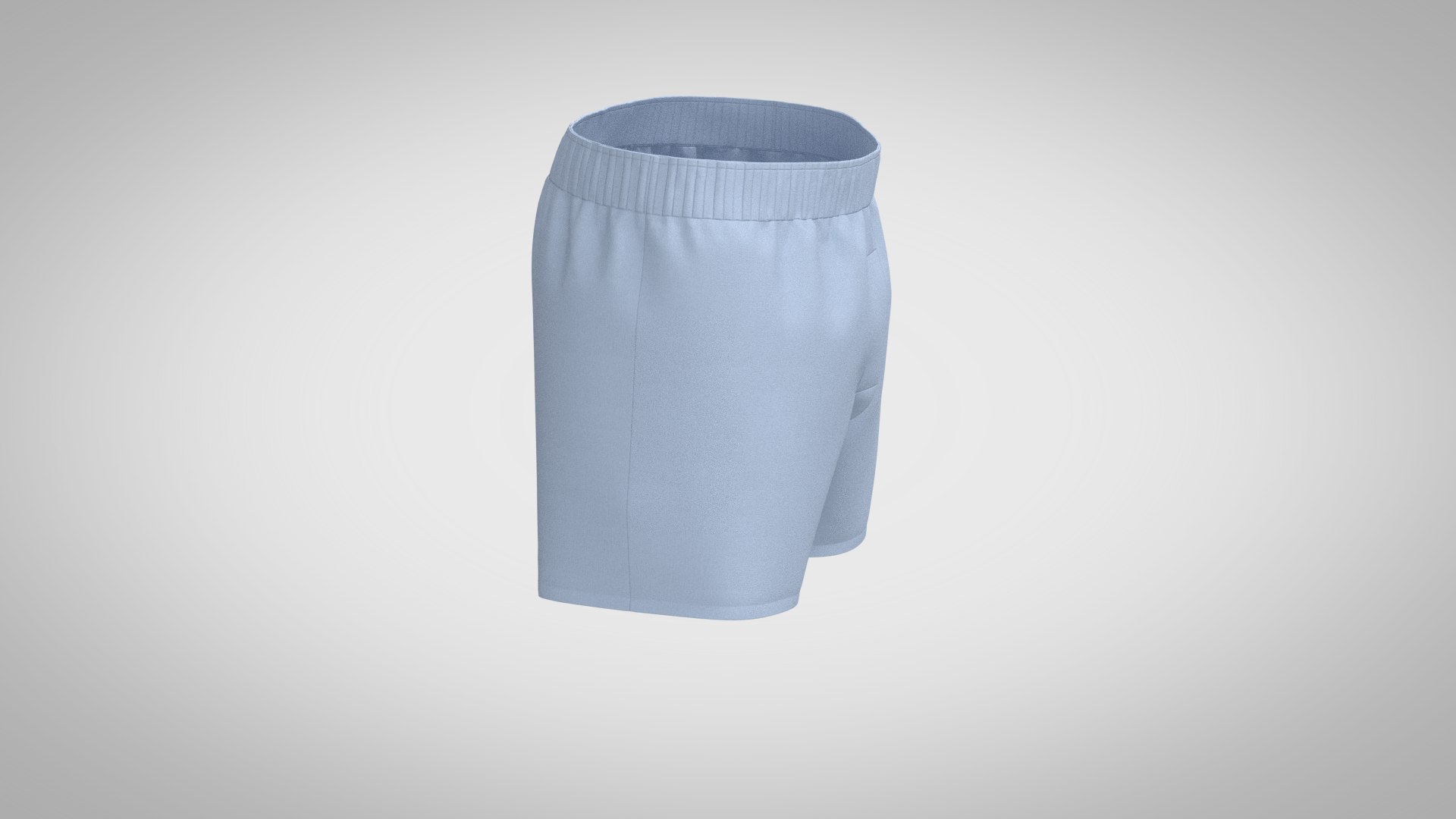 3D Woven Boxer Shorts Model - TurboSquid 1853444